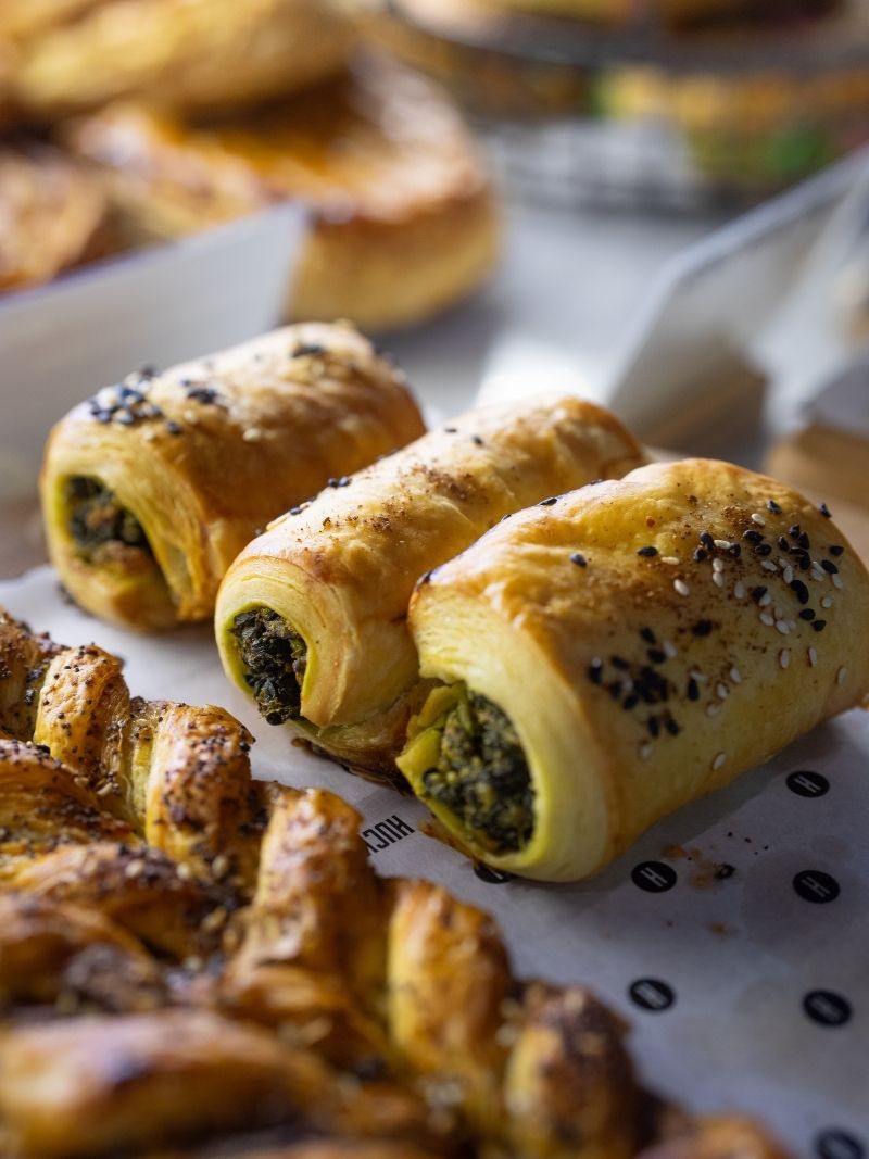 Spinach & Feta Roll – Huckleberry